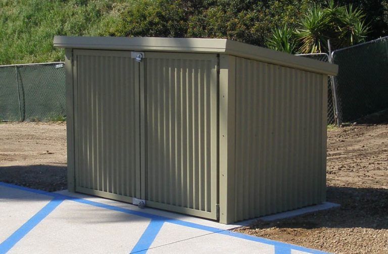 Trash & Storage Enclosures | Canopy Fabrication | FCPmezzanine.com