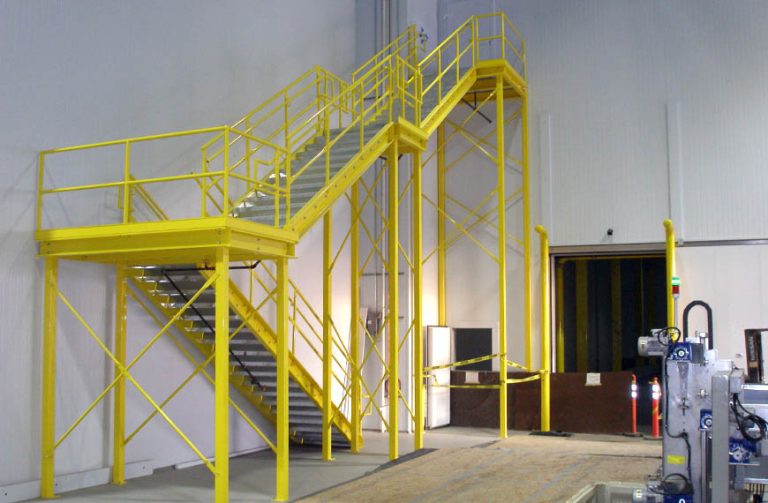 Industrial Steel Stair Towers | Design and Fabrication | FCPmezzanine.com