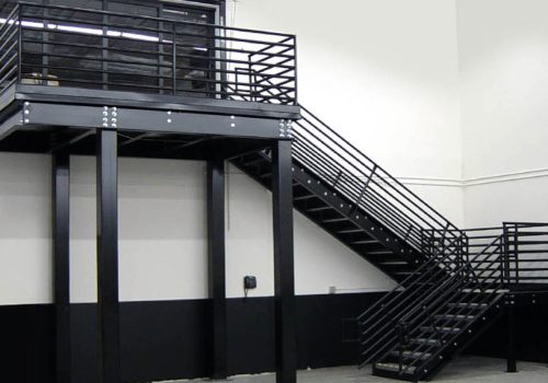 Industrial Steel Stair Towers | Design and Fabrication | FCPmezzanine.com