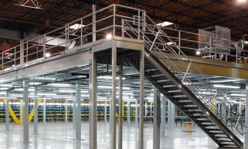 Industrial Stairs and Landings | Platform Accessoires | FCPmezzanine.com
