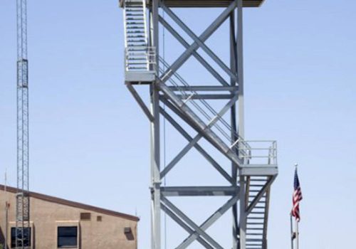 Industrial Steel Stair Towers | Design and Fabrication | FCPmezzanine.com