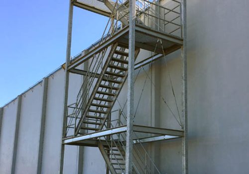 Industrial Steel Stair Towers | Design and Fabrication | FCPmezzanine.com